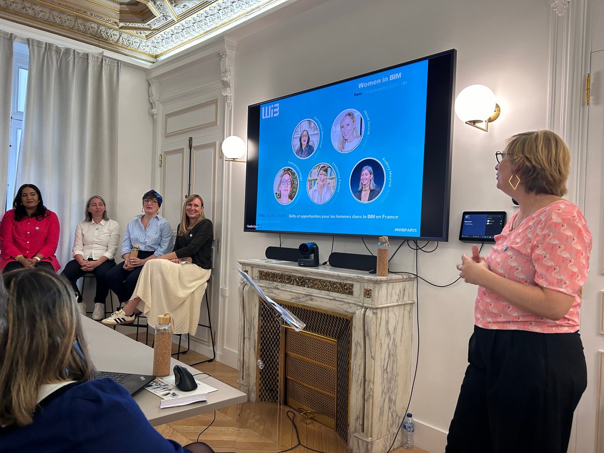 A Successful Women in BIM Event in France, Sponsored by dRofus